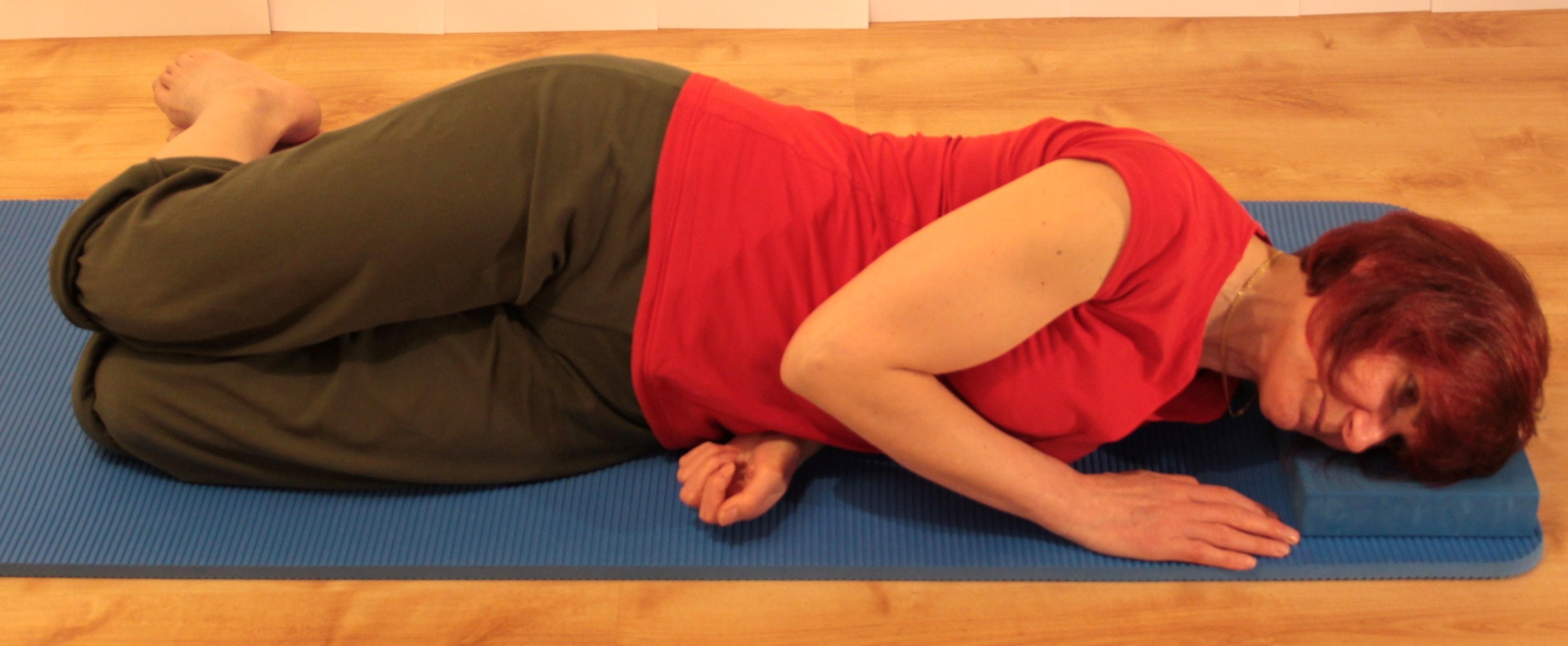 If Ginger can do itclam feet back start position - If Ginger can do it